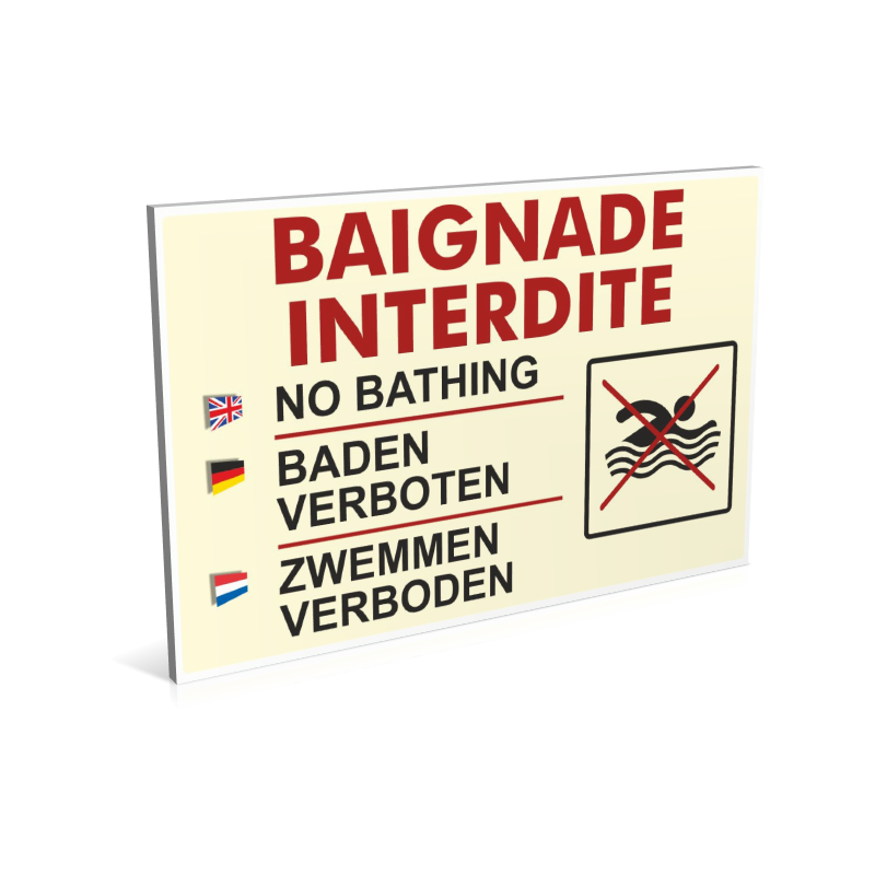 Signalétique pour les piscines - Panneaux ou adhésifs (3)